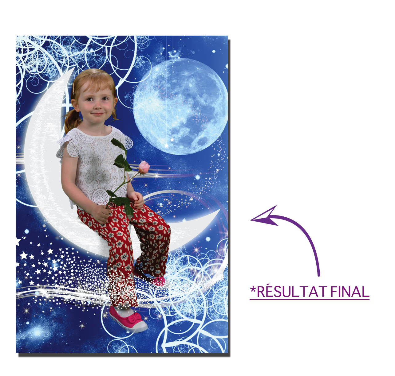 la photo magique - procédé fond vert - Jef Picquette Photographie Scolaire